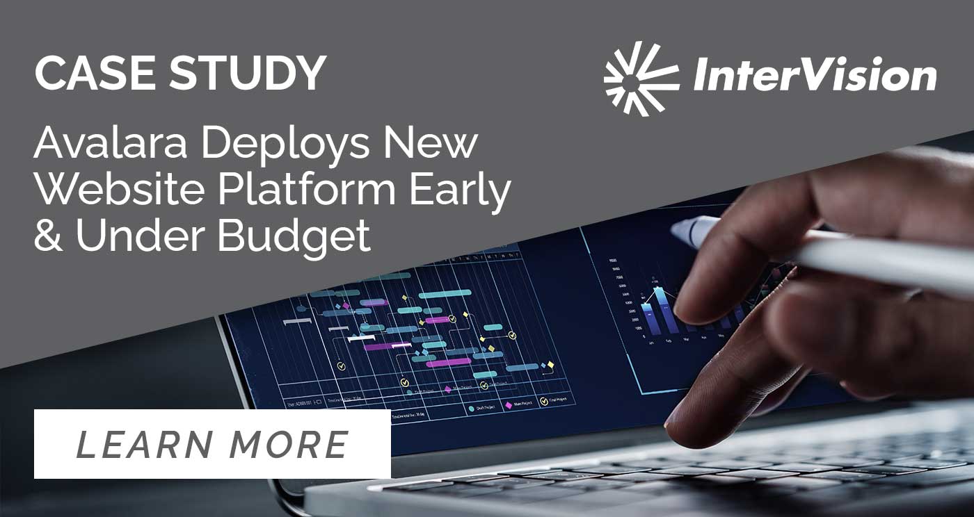 Avalara Deploys New Website Platform Early and Under Budget - InterVision Systems